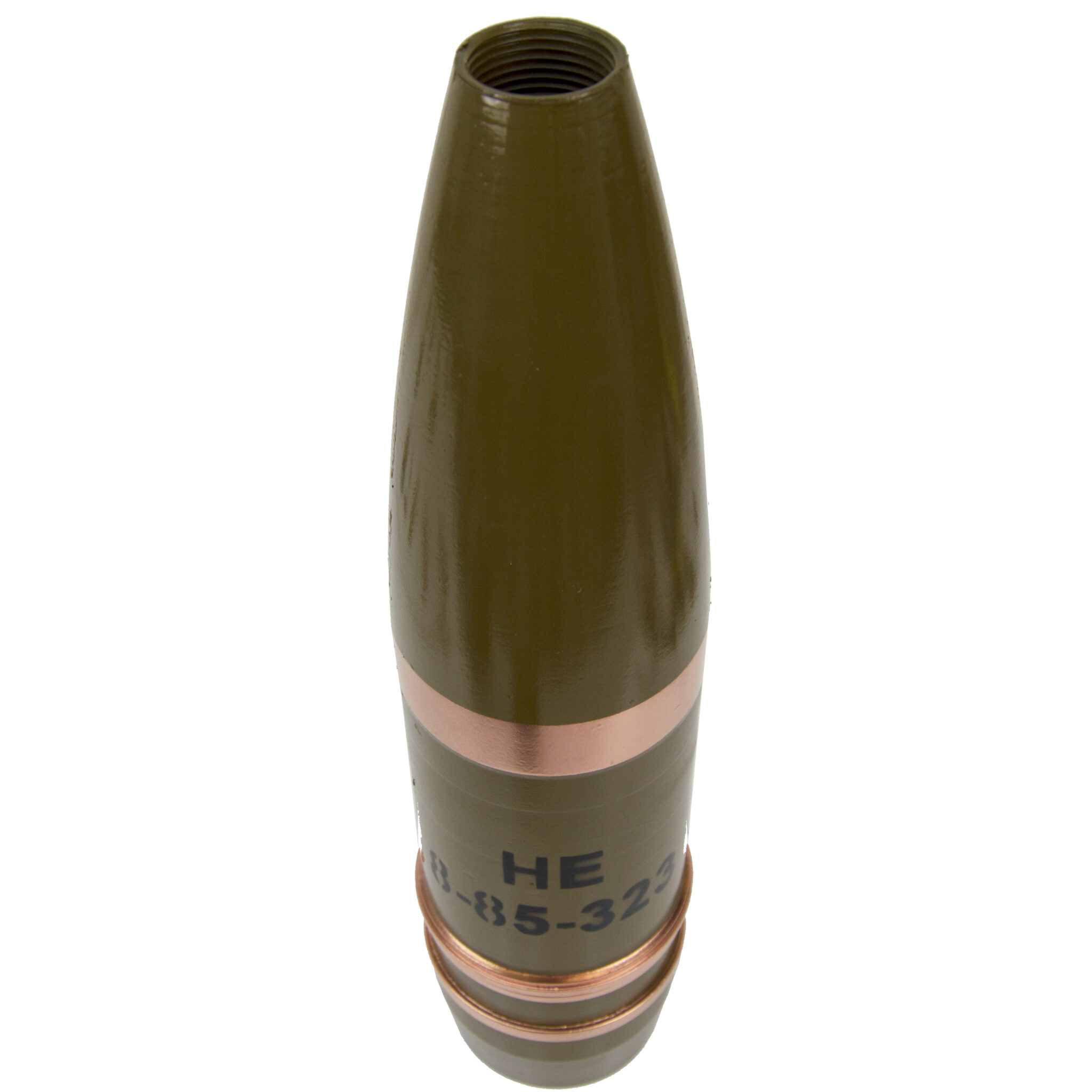 100mm UO-415 Iraqi HE Frag Artillery Projectile - Inert Products LLC