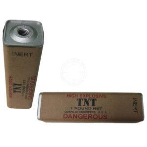 TNT 1 lb Demolition Block (WWII) - Inert Replica - Inert Products LLC