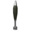 81mm M821 US HE Mortar Round - Inert Replica - Inert Products LLC