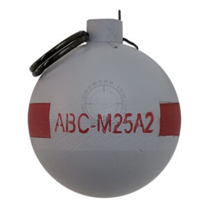 M25A2 CS1 Riot Grenade - Inert Replica - Inert Products LLC