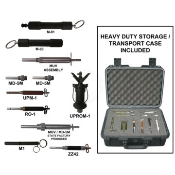 Demolitions and Booby Trap Firing Devices Training Kit (With Case ...
