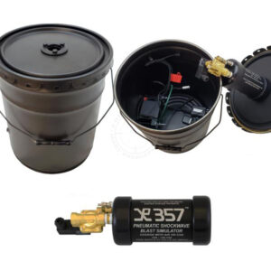 Non-Pyro Blast Simulator - Metal Bucket IED Training Device - Inert ...