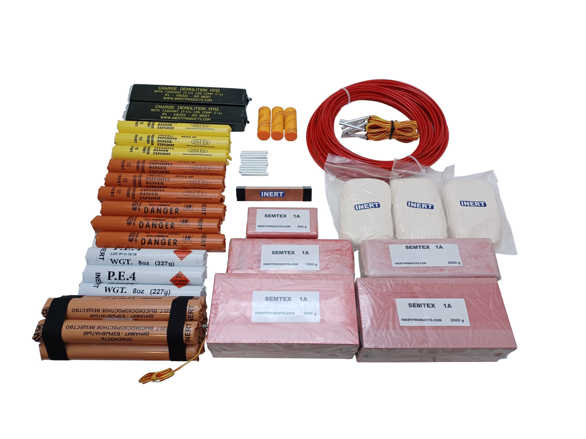 Inert Explosives Training Kit # 2 - Inert Products LLC